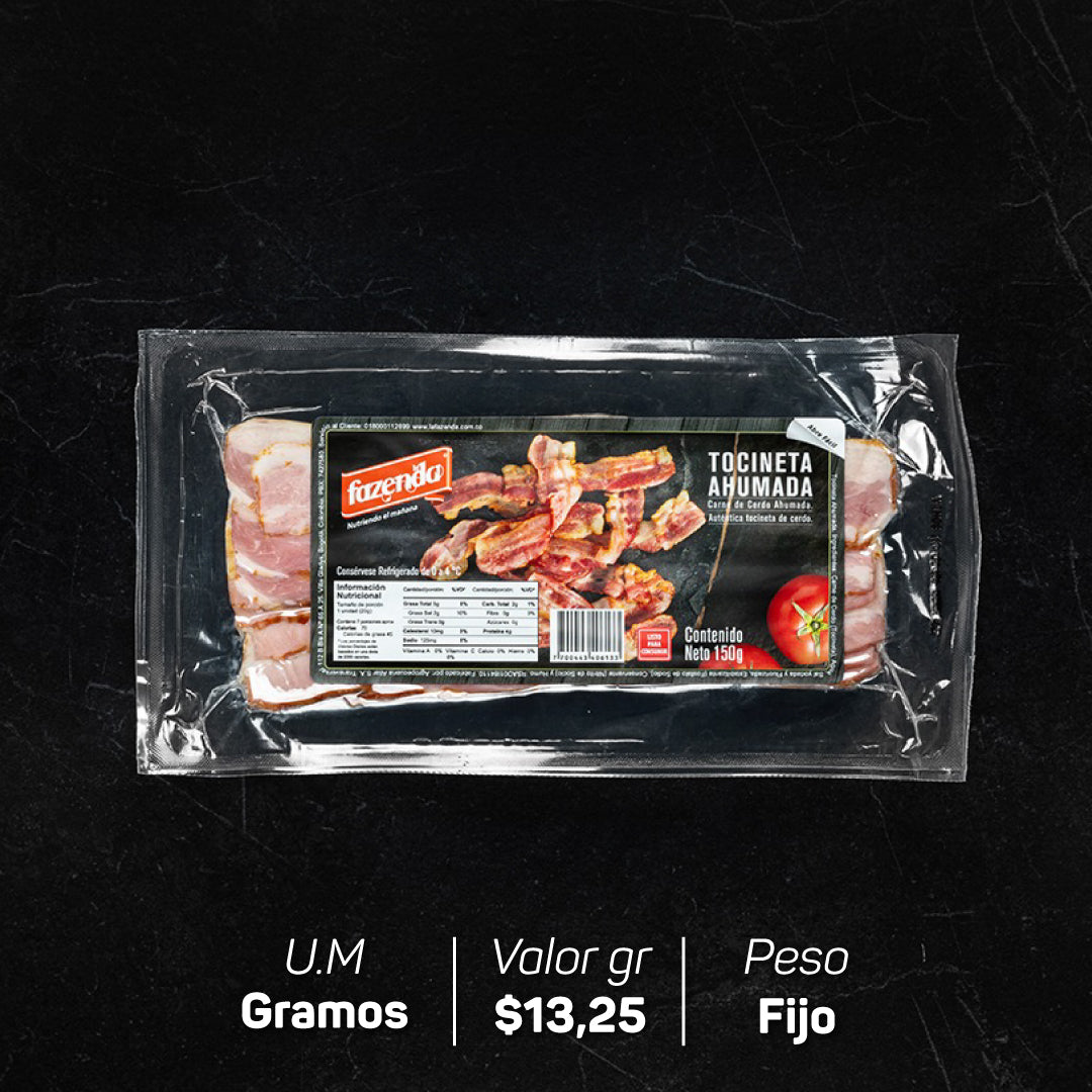 Tocineta ahumada – Carnes y Carnes